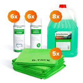 D-TACK Sommer SET - für einen klaren Durchblick im Sommer | D-TACK